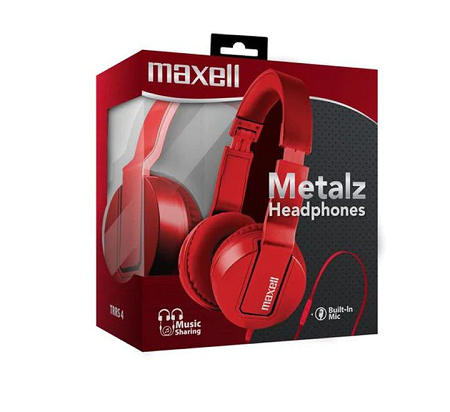 HEADSET MAXELL METALZ RUBY 3.5MM W/MIC SMS-10 (AURICULAR) - Intelmax ...
